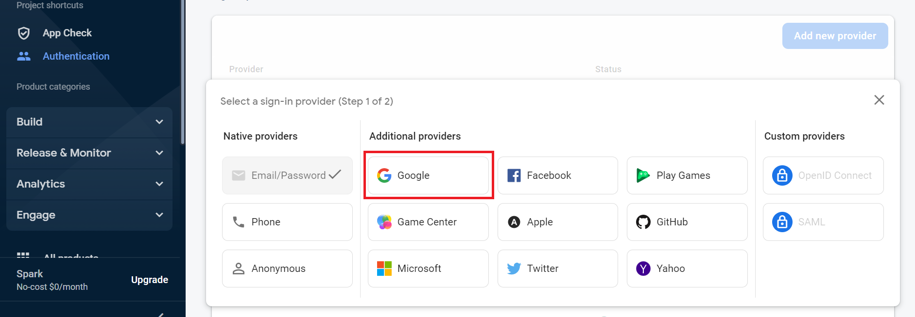 How to create Google login for your website by using Firebase ...