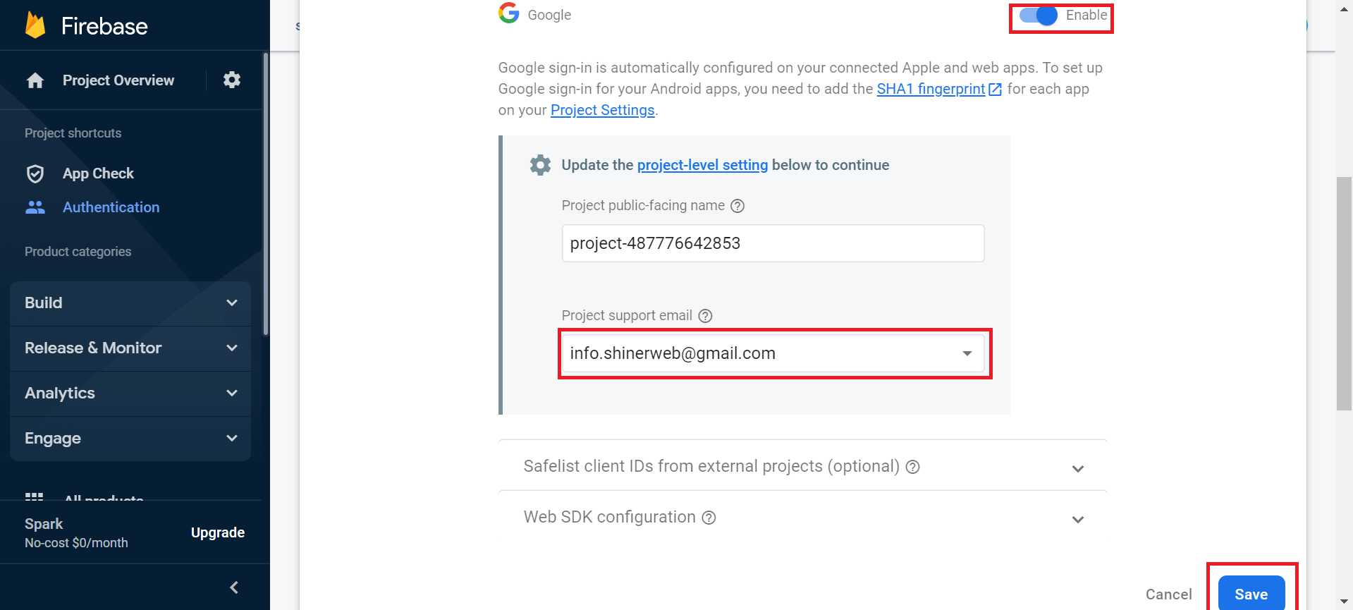 How to create Google login for your website by using Firebase ...